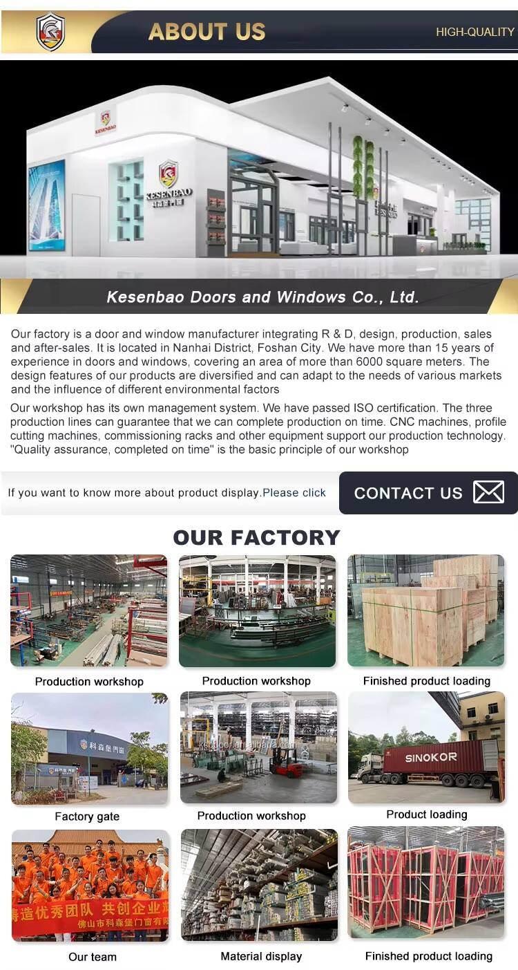 Fancy Design Hurricane Proof Folding Windows and Doors for Residential Balcony